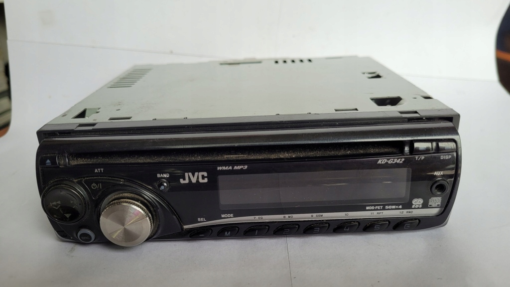 RADIO SAMOCHODOWE JVC KD-G342 STAN DOBRY GWR - 12270297849 - oficjalne archiwum Allegro