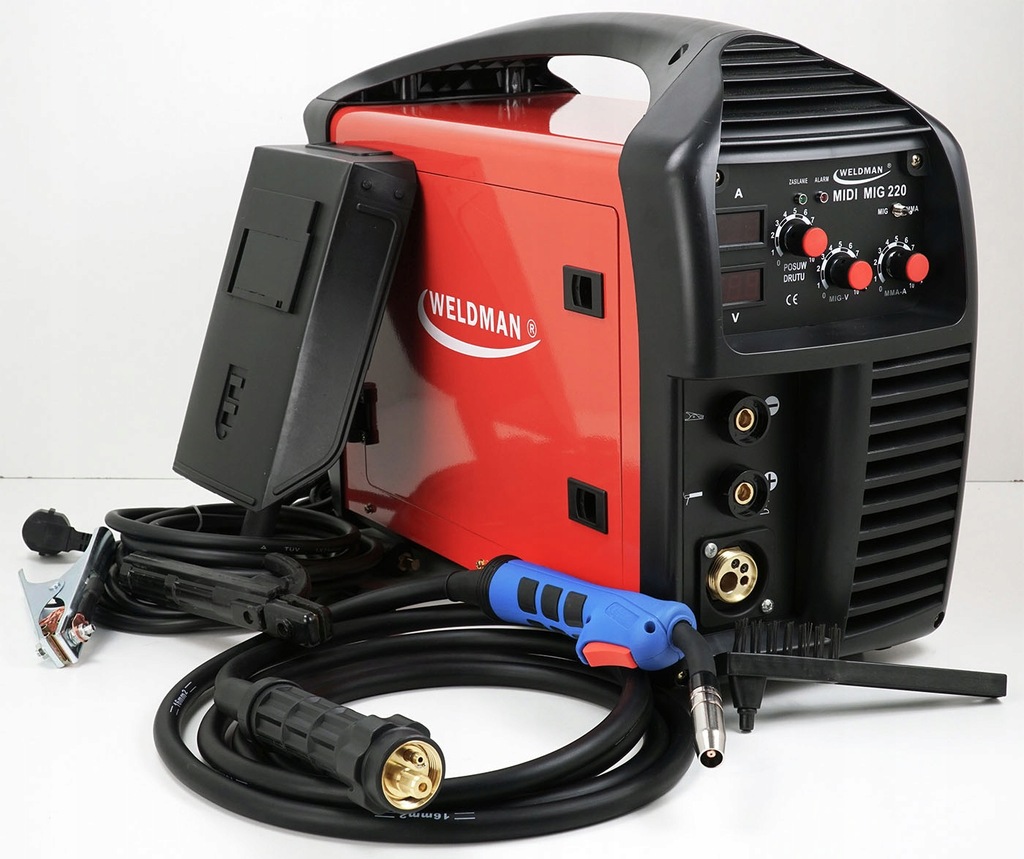 Купить MIG MMA 220A WELDMAN Инверторный сварочный аппарат MIG: отзывы ...