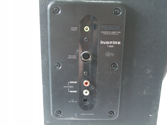 Głośnik Basowy-Subwoofer Creative Inspire T3000 GW - 13821259250 ...