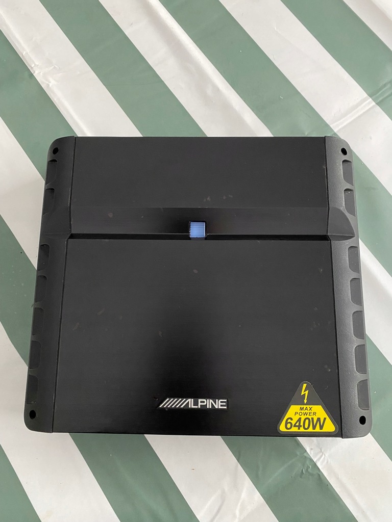 Wzmacniacz samochodowy 4-kanałowy Alpine PMX-F640 - 15043677068 - oficjalne archiwum Allegro