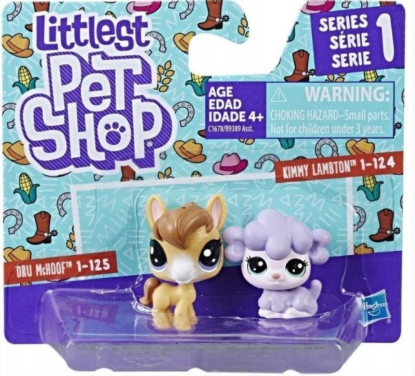 LPS Pet Shop zestaw konik i owca - 14550640350 - oficjalne archiwum Allegro