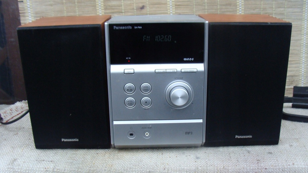 Wieża stereo Panasonic SA-PM4 - 13134895352 - oficjalne archiwum Allegro