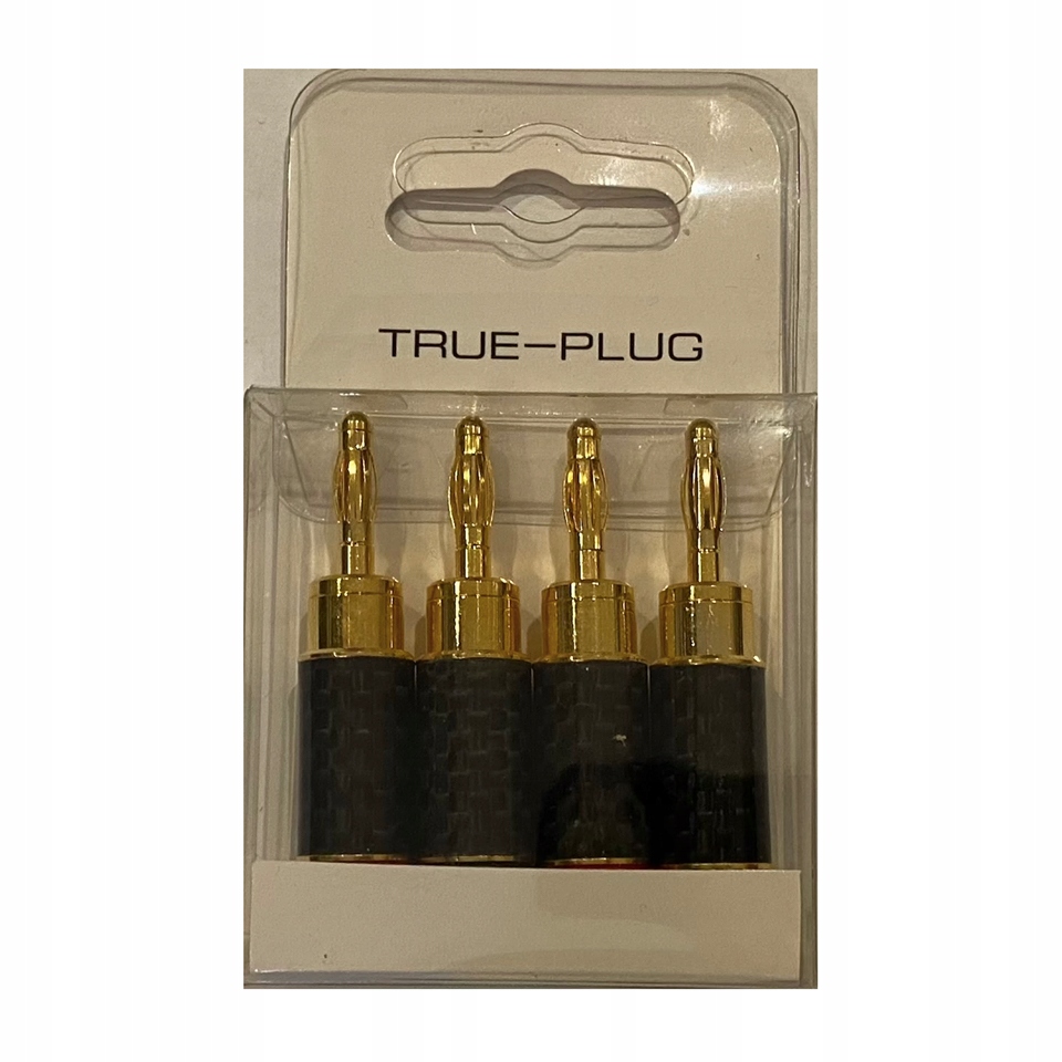 TCI True-Plug Black CF high-end - wtyki bananowe 4 szt. - 8964295932 ...