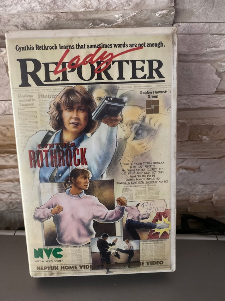 Lady Reporter VHS C. Rothrock - 12207676458 - oficjalne archiwum Allegro