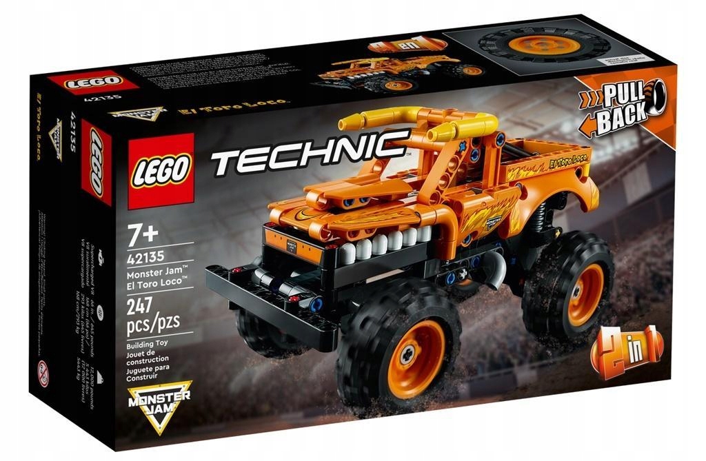 LEGO TECHNIC 42135 MONSTER JAM EL TORO LOCO, LEGO - 13132538091 ...