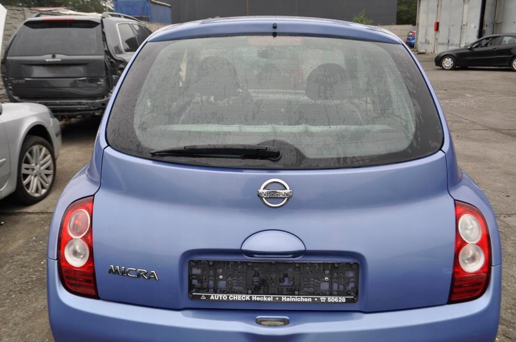 NISSAN MICRA K12 5D Klapa tylna T12 - 12648578462 - oficjalne archiwum ...