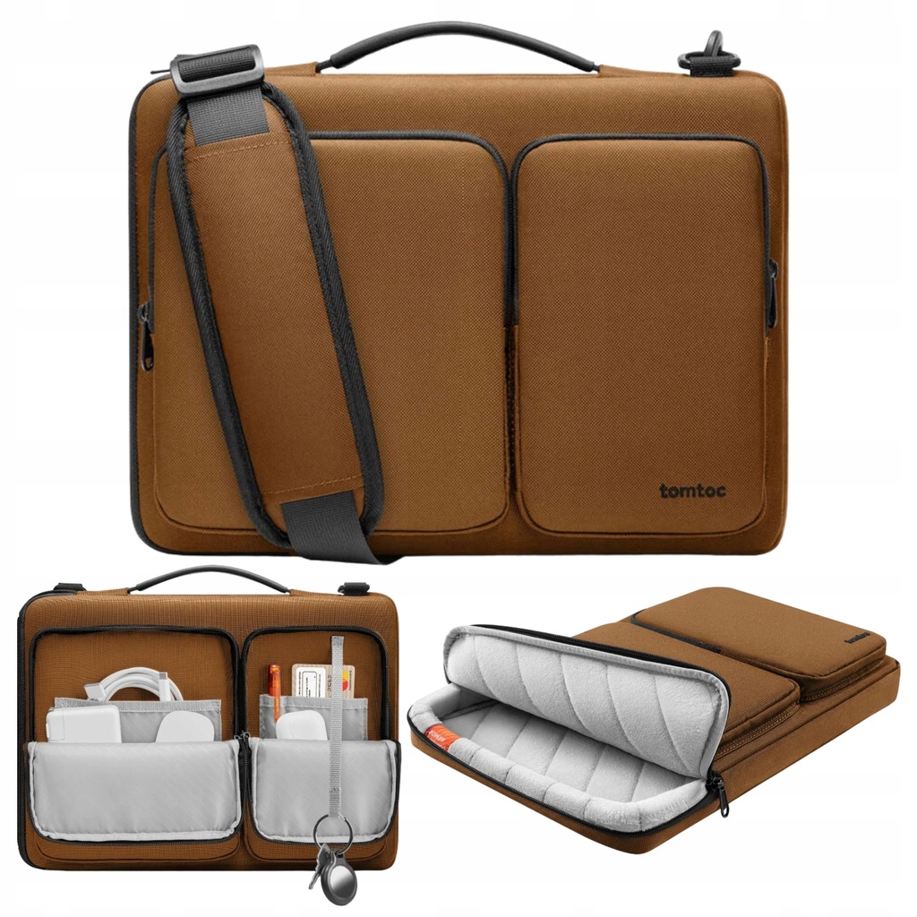 Tomtoc Organizer Torba Na Ramię Pokrowiec Na Laptopa 13,5-14" Defender ...
