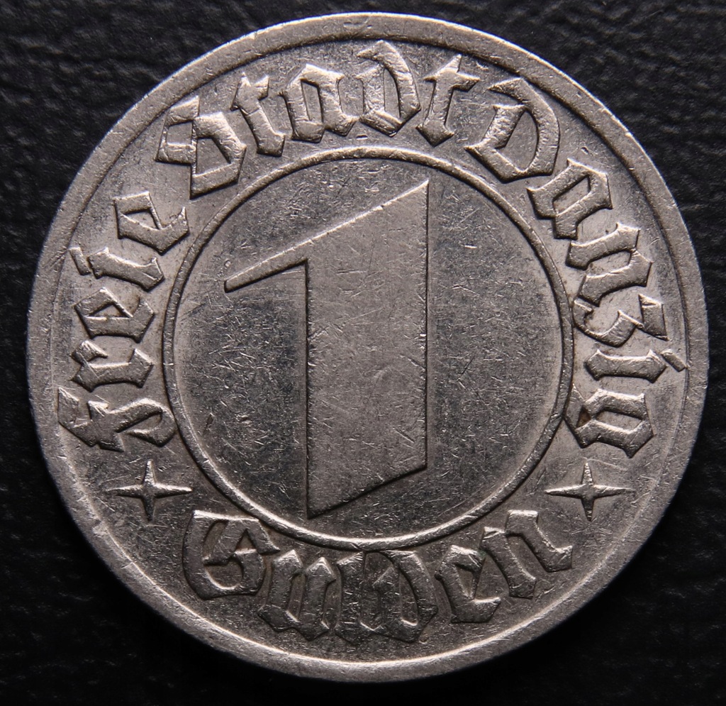 ANK WOLNE MIASTO GDAŃSK 1 GULDEN 1932 - 14624510119 - oficjalne archiwum Allegro