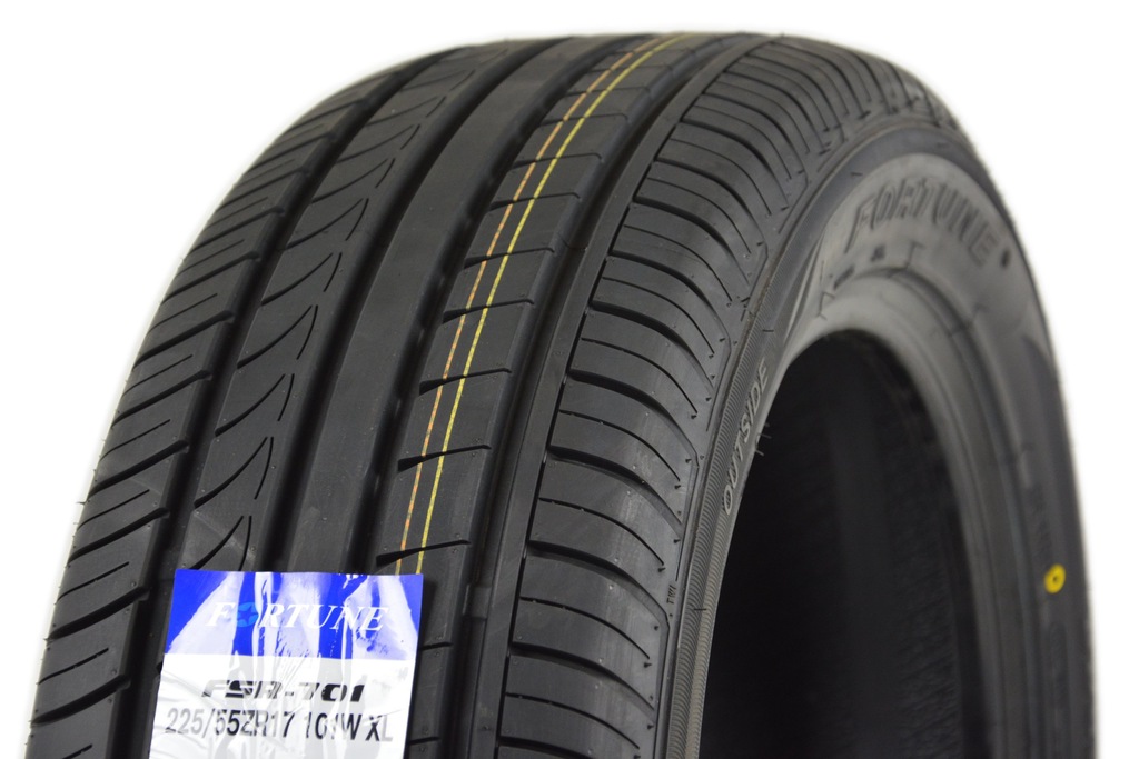 4 OPONY LETNIE NOWE 225/55R17 Fortune FSR XL CICHE - 7252785320 - oficjalne archiwum Allegro