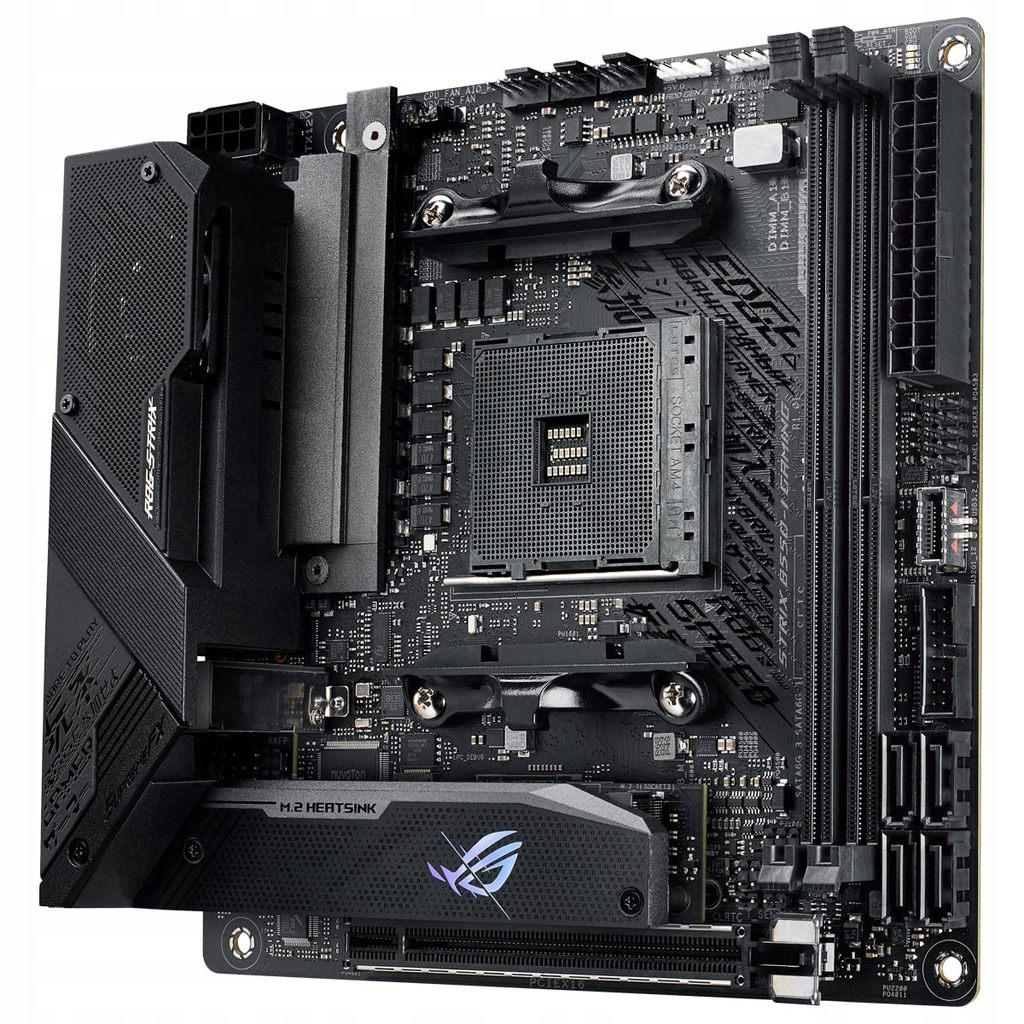Główna Asus ROG STRIX B550-I GAMING Mini ITX płyta - 12144284103 ...