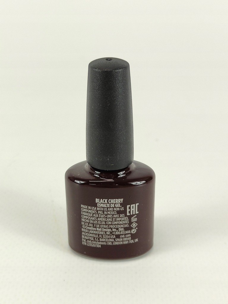 CND SHELLAC Lakier Hybrydowy Black Cherry bordo - 12567713034 ...