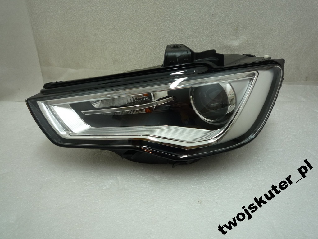 Lampa Lewa Audi A3 8V Bi Xenon LED 2012- 8V0941005 - 8866304799 - oficjalne archiwum Allegro