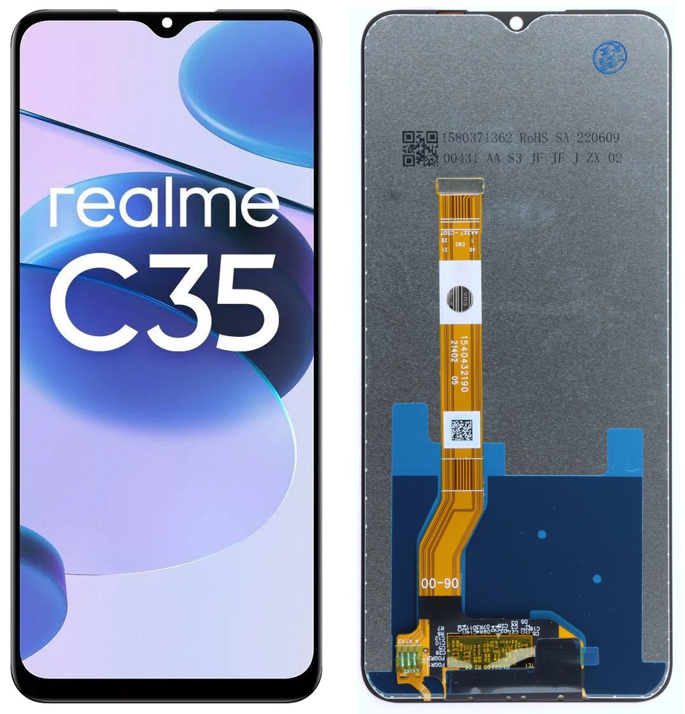 WYŚWIETLACZ LCD EKRAN DOTYK DO Realme C35 CPH3511 - 12555092477 ...