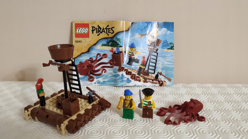 Lego Pirates 6240 Kraken Attackin' KOMPLET - 15132180301 - oficjalne ...