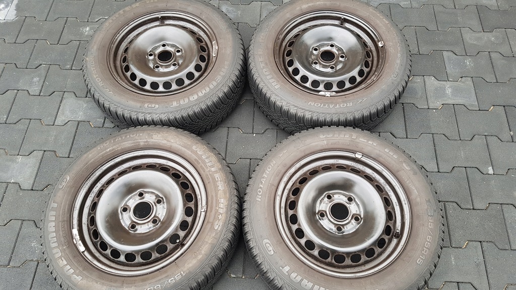 FELGI STAL 15 VW PASSAT B5 GOLF V CADDY OCTAVIA II - 11770652194 - oficjalne archiwum Allegro