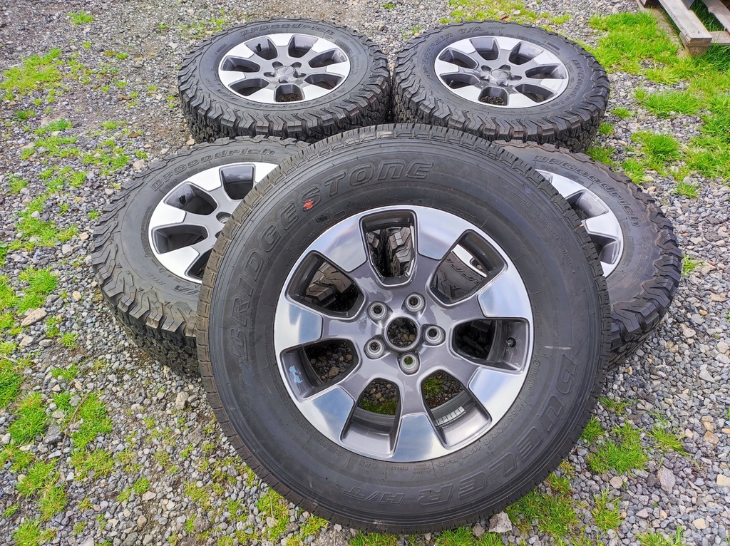 JEEP WRANGLER FELGI 18X7,5 ET44,45 BFGOODRICH - 12117162043 - oficjalne ...