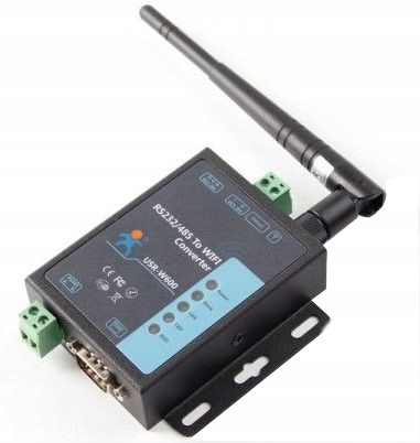 Konwerter RS485/232 WiFI USR W600 - 11462764302 - oficjalne archiwum Allegro