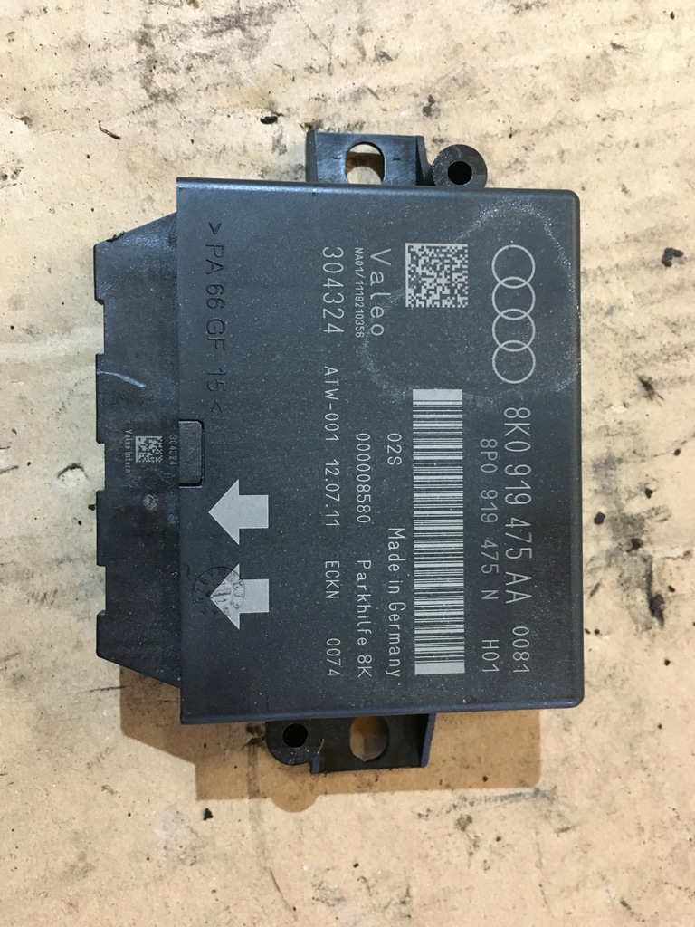 Moduł czujników parkowania Audi A4 B8 8K0919475AA - 13427950601 ...