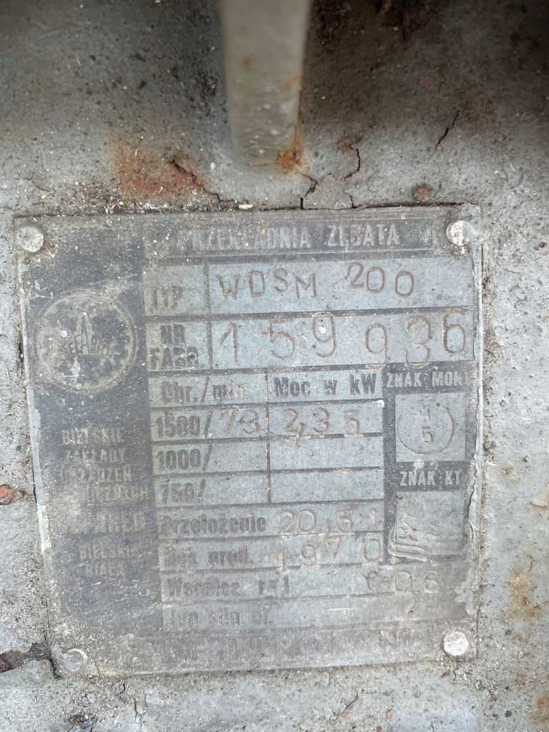 Przekładnia WD 250 /20,5:1 - 12013540229 - oficjalne archiwum Allegro