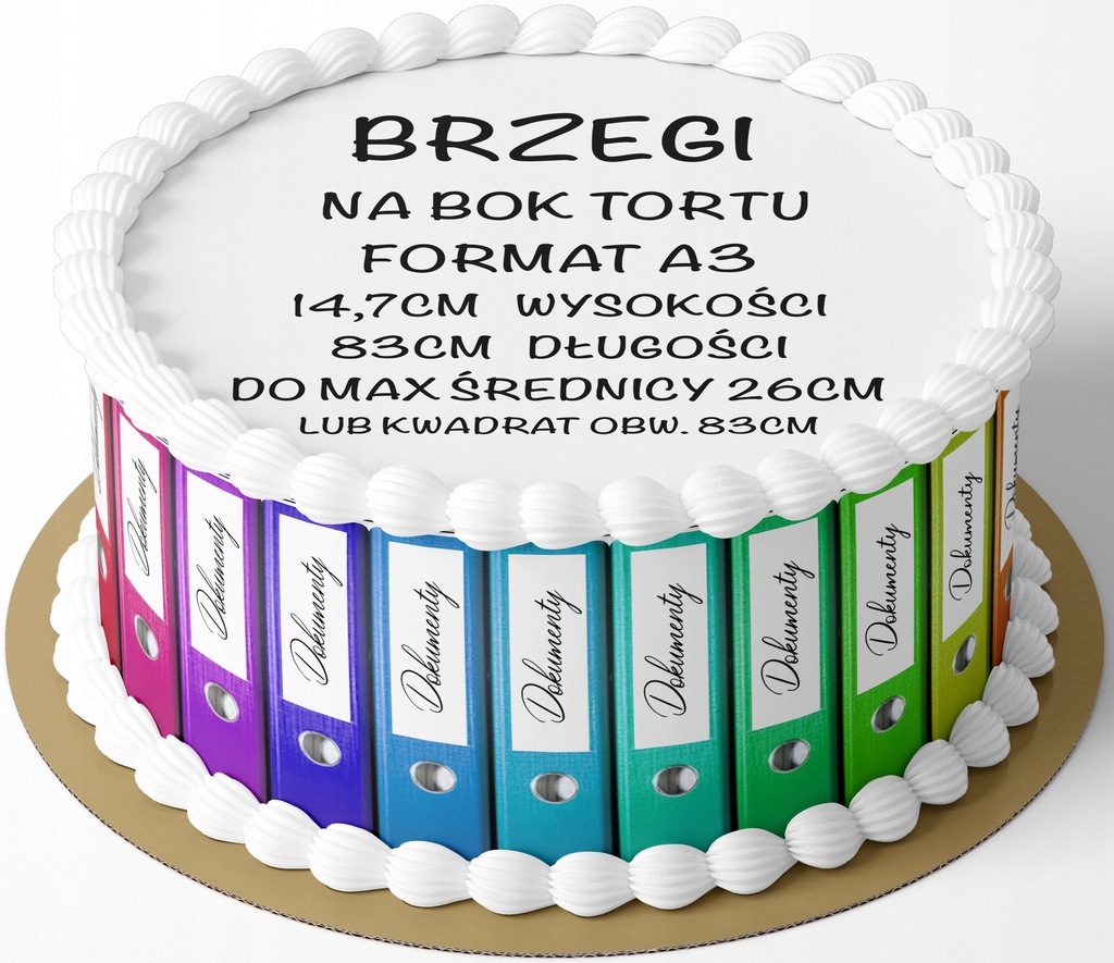 PAPIER WAFLOWY OPŁATEK BRZEGI 2x14,7cm FOTOG APARAT FOTO A3 83cm - 13281753371 - oficjalne ...