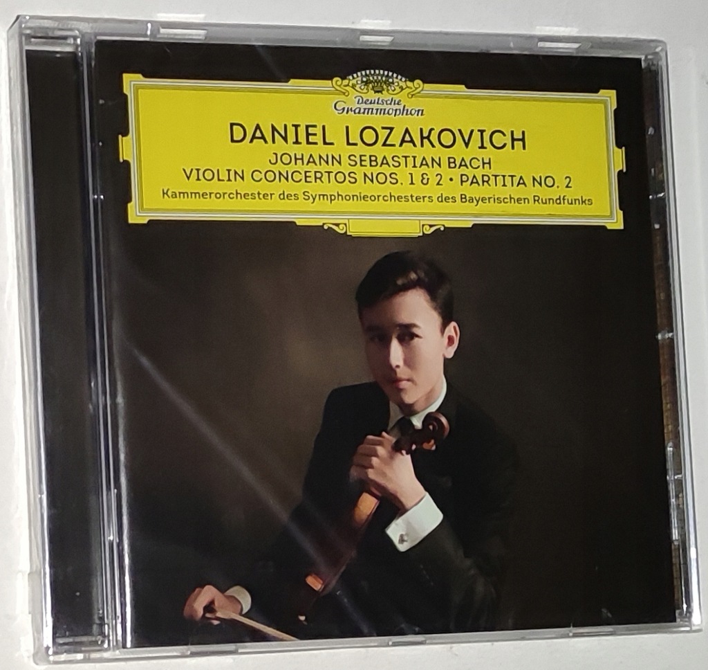 CD Daniel Lozakovich Violin Concertos Partita NOWA - 13107814842 - oficjalne archiwum Allegro