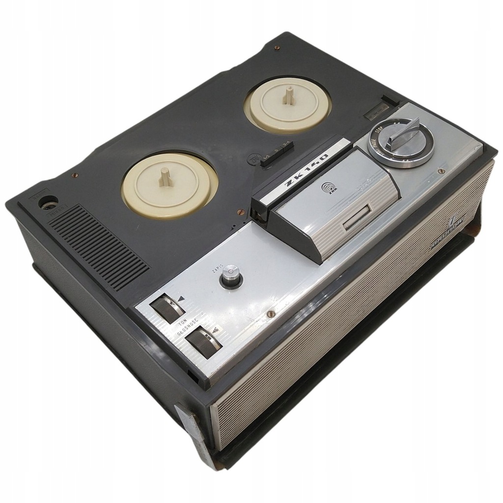 Magnetofon szpulowy Unitra ZRK ZK140 - 16881539235 - oficjalne archiwum ...