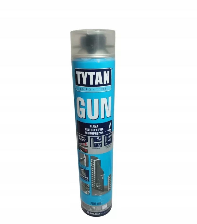 TYTAN PIANKA PISTOLETOWA EUROLINE GUN 750ML 02 - 12853785234 ...