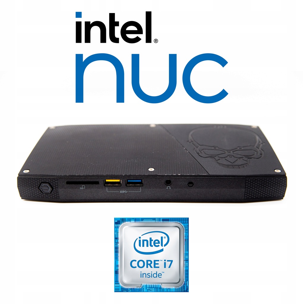 Mini PC Intel NUC i7 6gen 16GB DDR4 Mały Komputer - 13279669487 ...