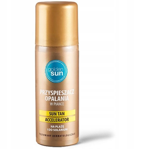 Golden Sun Przyspieszacz opalania w piance 50ml - 10563391195 ...