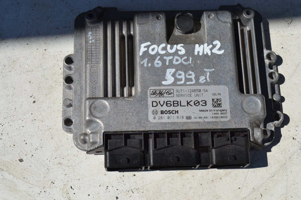 KOMPUTER STEROWNIK FOCUS MK2 1.6 3U71-12A650-SA - 8984616525 ...