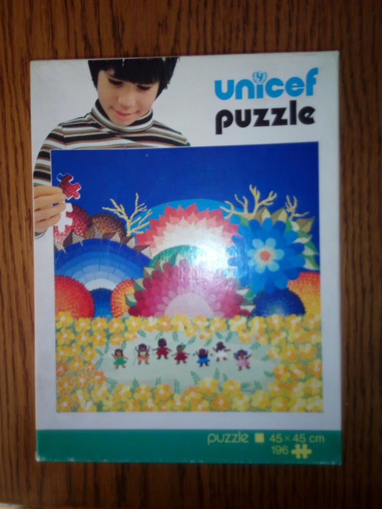 Puzzle UNICEF 453B, kultowe PRL, UNIKAT - 8638729254 - oficjalne ...