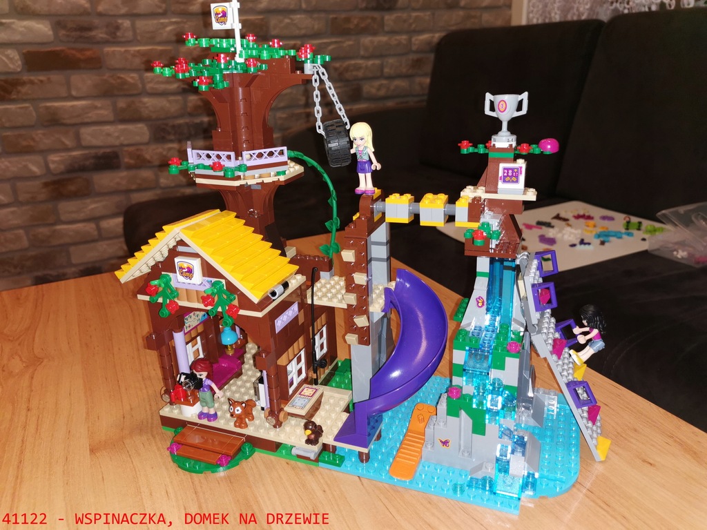 LEGO Friends 41122 domek na drzewie + gratisy - 13007162898 - oficjalne ...