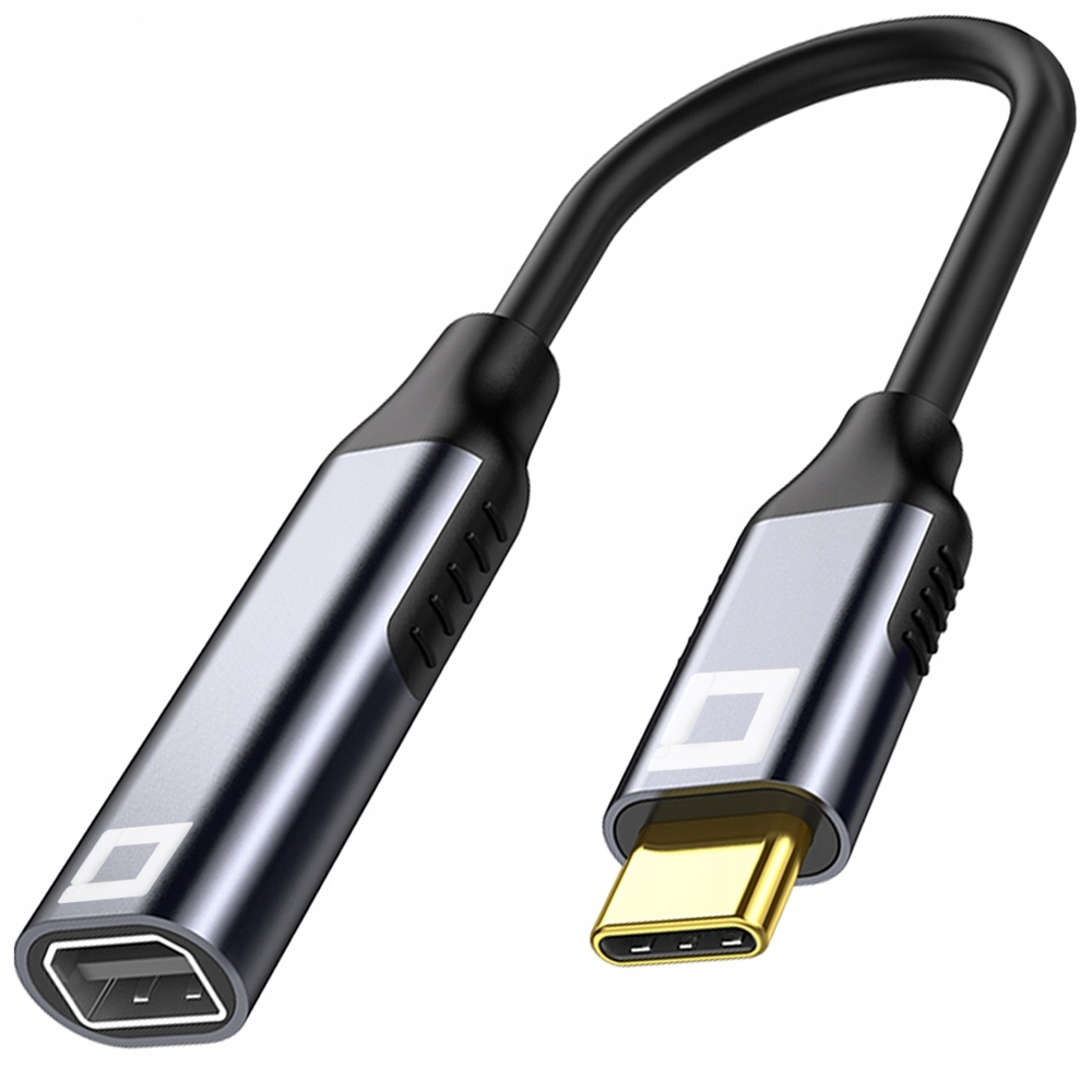 CO2 ADAPTER USB-C MINI DISPLAY PORT KABEL PRZEJŚCIÓWKA USB TYP C DP 8K ...