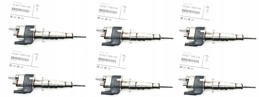 WTRYSKIWACZ BENZYNA BMW 13537589048 N43 N53 6 szt - 12648446153 ...