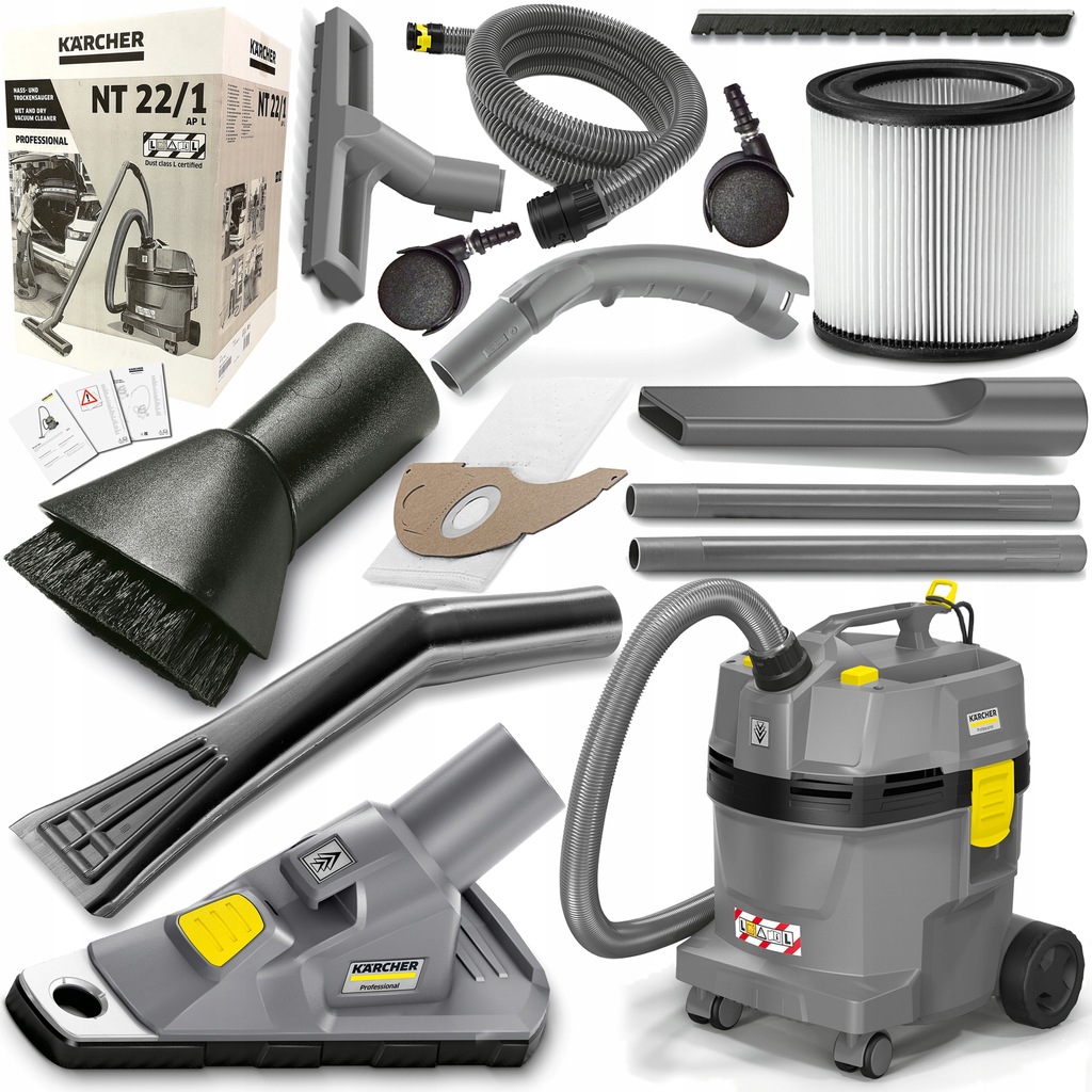 KARCHER NT 22/1 AP L ODKURZACZ PRO MOCNY+AKCESORIA - 9044055901 ... KARCHER NT 22/1 AP L ODKURZACZ PRO MOCNY+AKCESORIA - 9044055901 ...