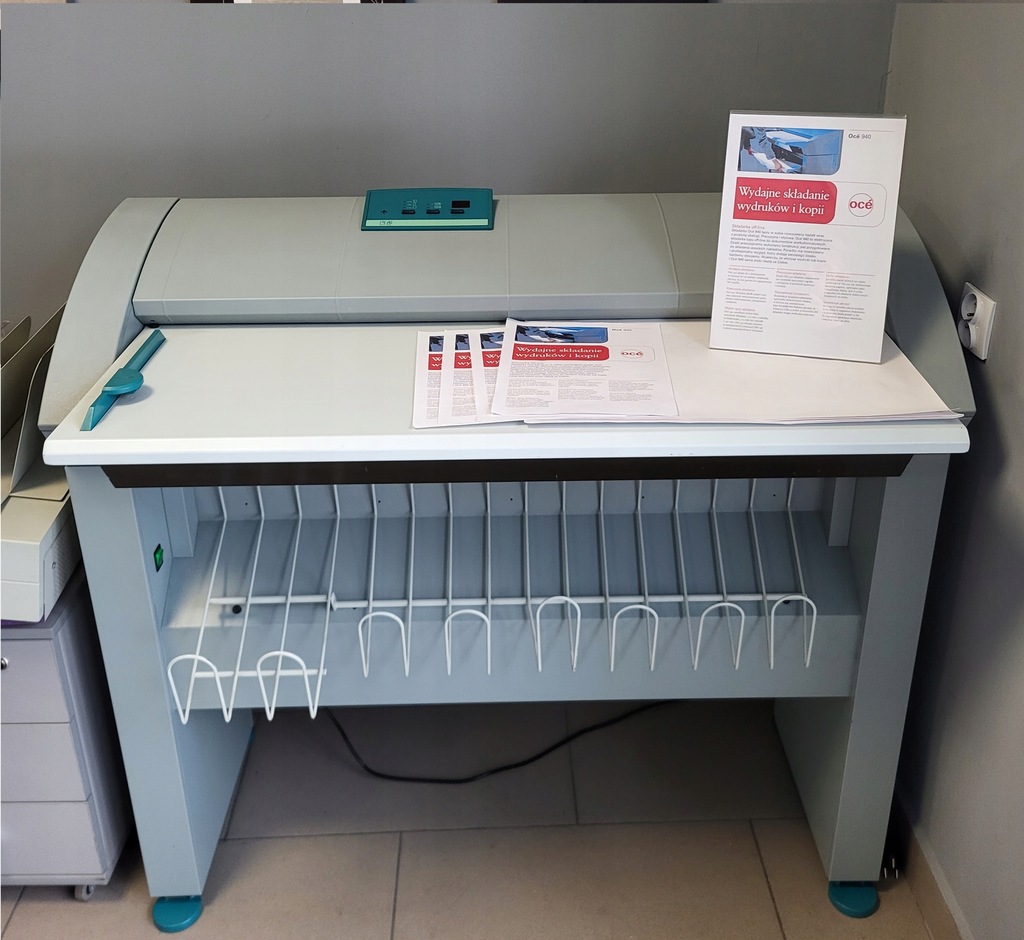 Składarka wielkoformatowa OCE 940 LUBLIN - 14914220409 - oficjalne ...