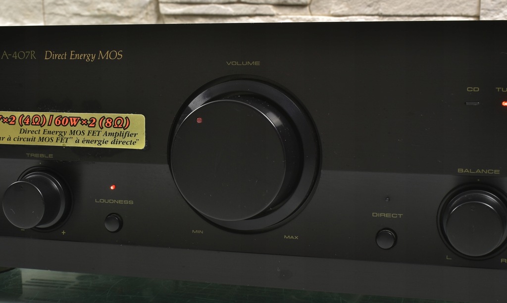 Pioneer A-407R Zintegrowany wzmacniacz stereo - 12354591738 - oficjalne ...