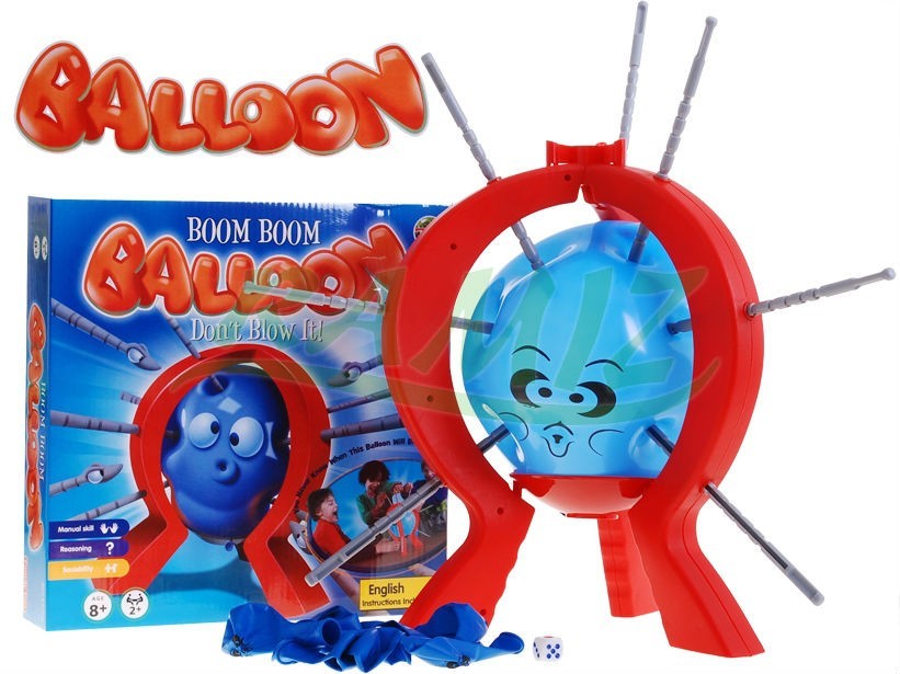 GRA ZRĘCZNOŚCIOWA BALON DLA DZIECI UWAGA BO PĘKNIE - 6961013552 ...