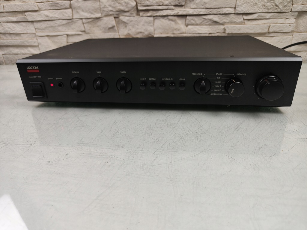 Adcom GFP-555 Przedwzmacniacz Stereo - 12904565895 - oficjalne archiwum Allegro
