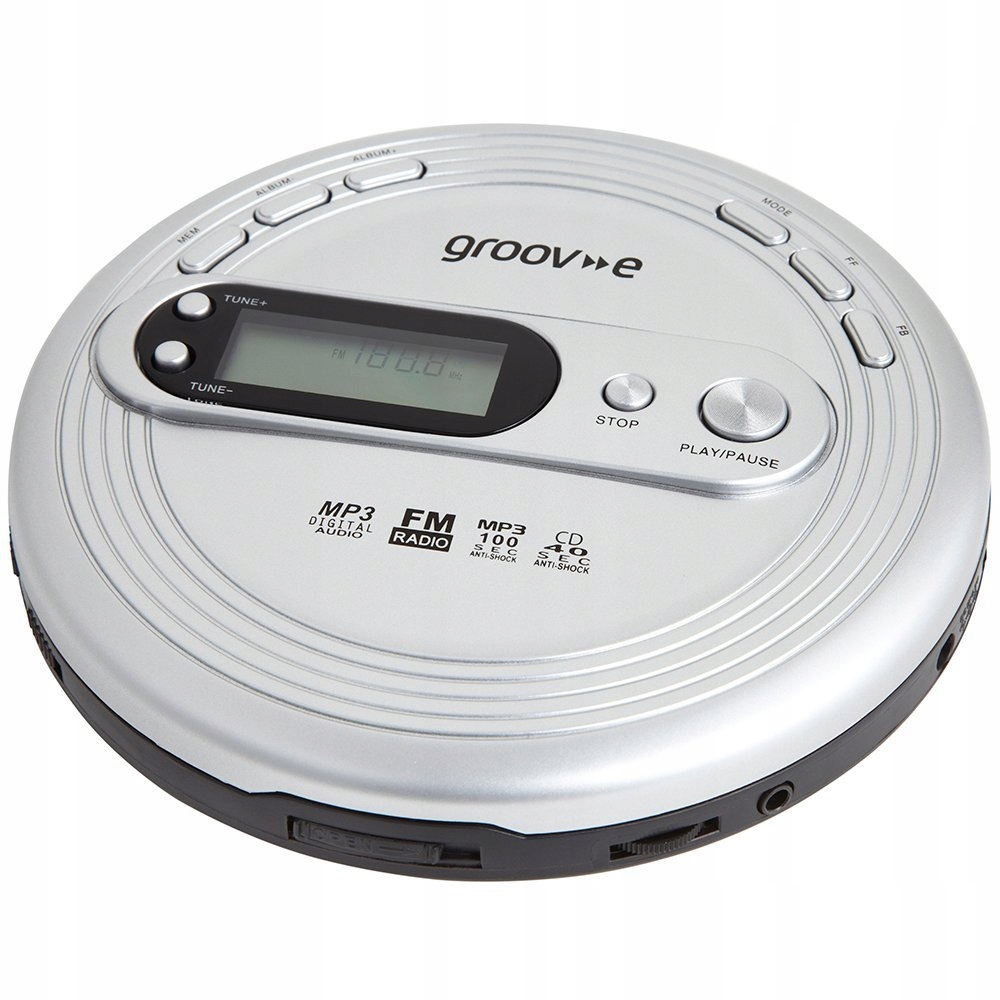 DISCMAN Groov-e GVPS210 CD/MP3 RADIO FM - 7674225661 - oficjalne ...