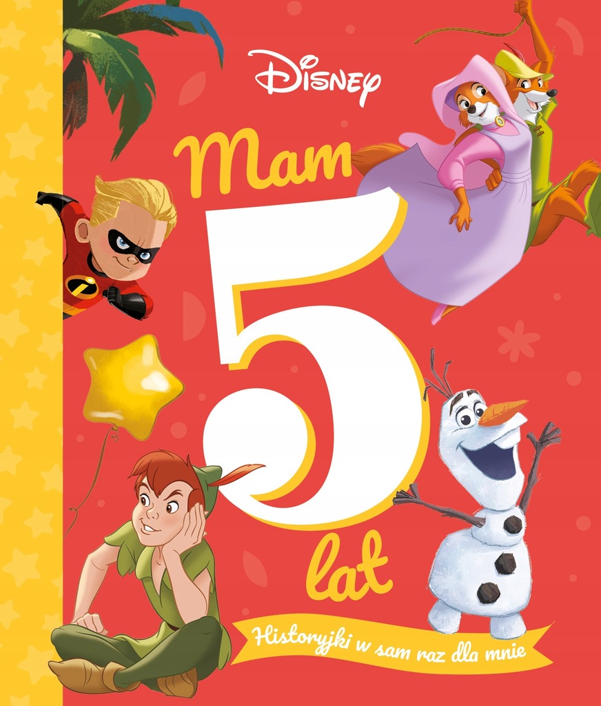 Mam 5 lat. Historyjki w sam raz dla mnie. Disney - 12348013255 - oficjalne archiwum Allegro