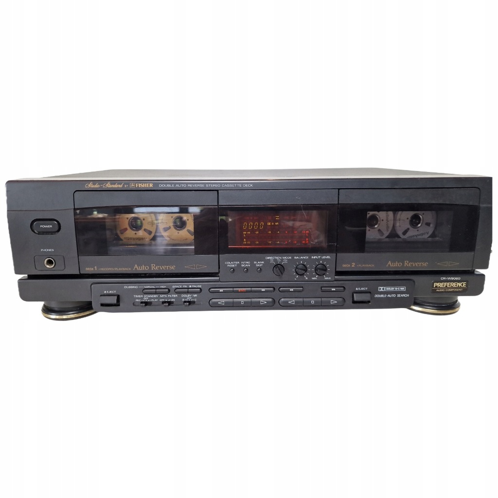 Magnetofon Fisher Studio Standard CR-W9060 CR W 9060 deck - 14757795141 ...
