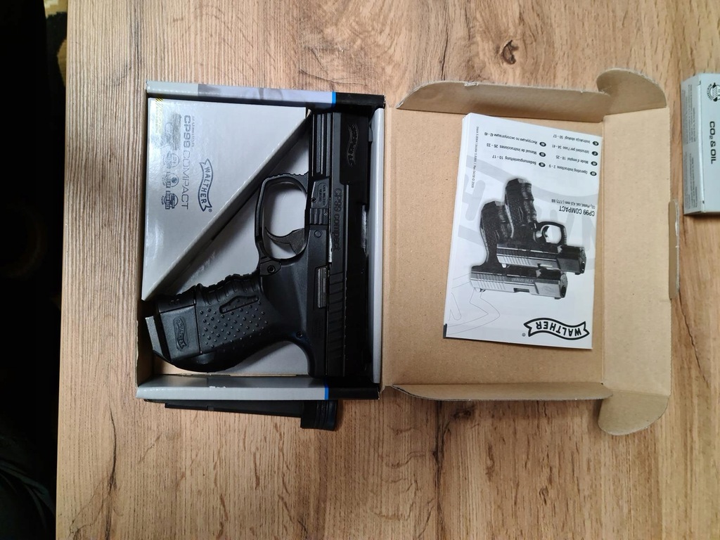 Wiatrówka Walther CP99 Compact+dodatkowy magazynek - 12239674312 ...