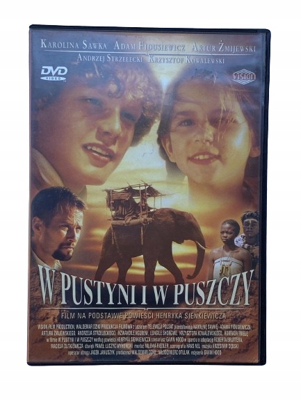 W pustyni i w puszczy lektura film dvd płyta - 12578918223 - oficjalne archiwum Allegro