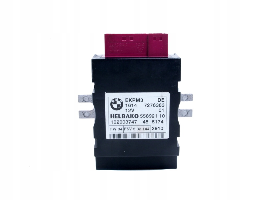 MODUŁ STEROWNIK POMPY PALIWA BMW E81 E87 E90 E60 E63 E64 X5 E70 7276383 ...