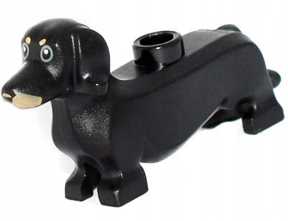 LEGO Jamnik pies figurka zwierzęta LEGO ORYGINAŁ - 11237691856 ...