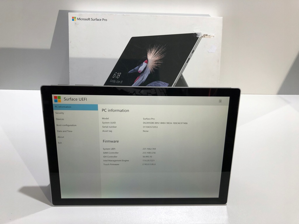 Microsoft Surface Pro Model 1796 i5 128gb/4gb - 8581167692 - oficjalne ...
