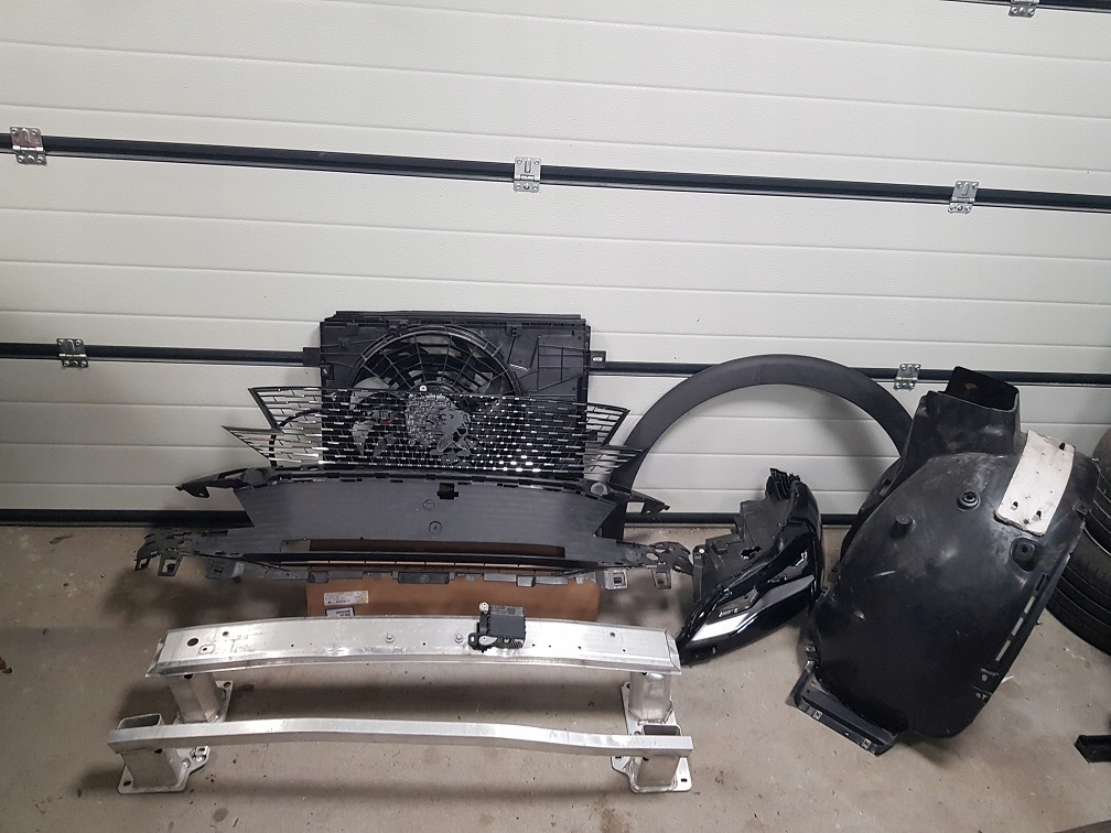 GRILL ATRAPA STELAZ PEUGEOT 3008 LIFT 21- 9836828477 LISTWA BŁOTNIK ...