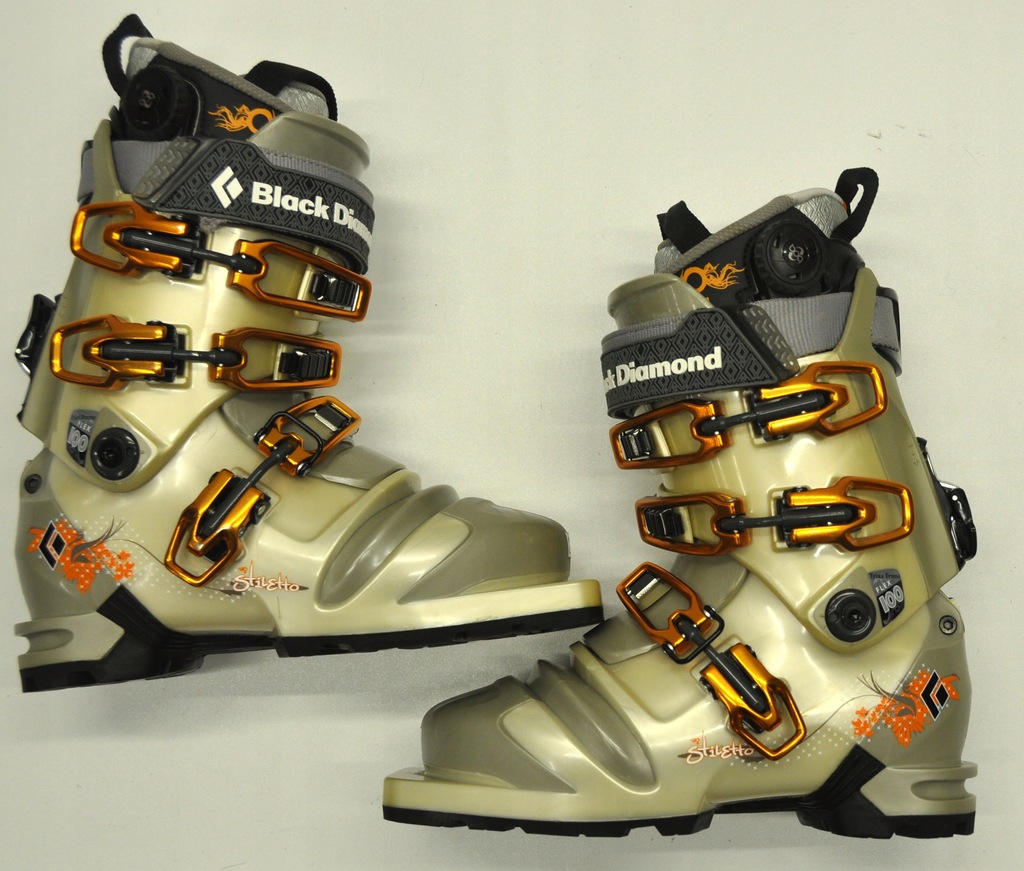 NOWE BUTY TELEMARKOWE BLACK DIAMOND STILETTO 23 CM - 8746363583 ...