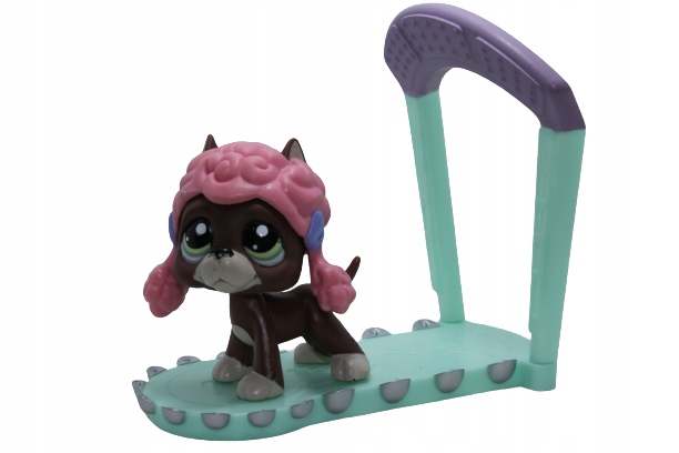 LITTLEST PET SHOP LPS PIESEK DOG FIGURKA #1519 - 14719722507 ...